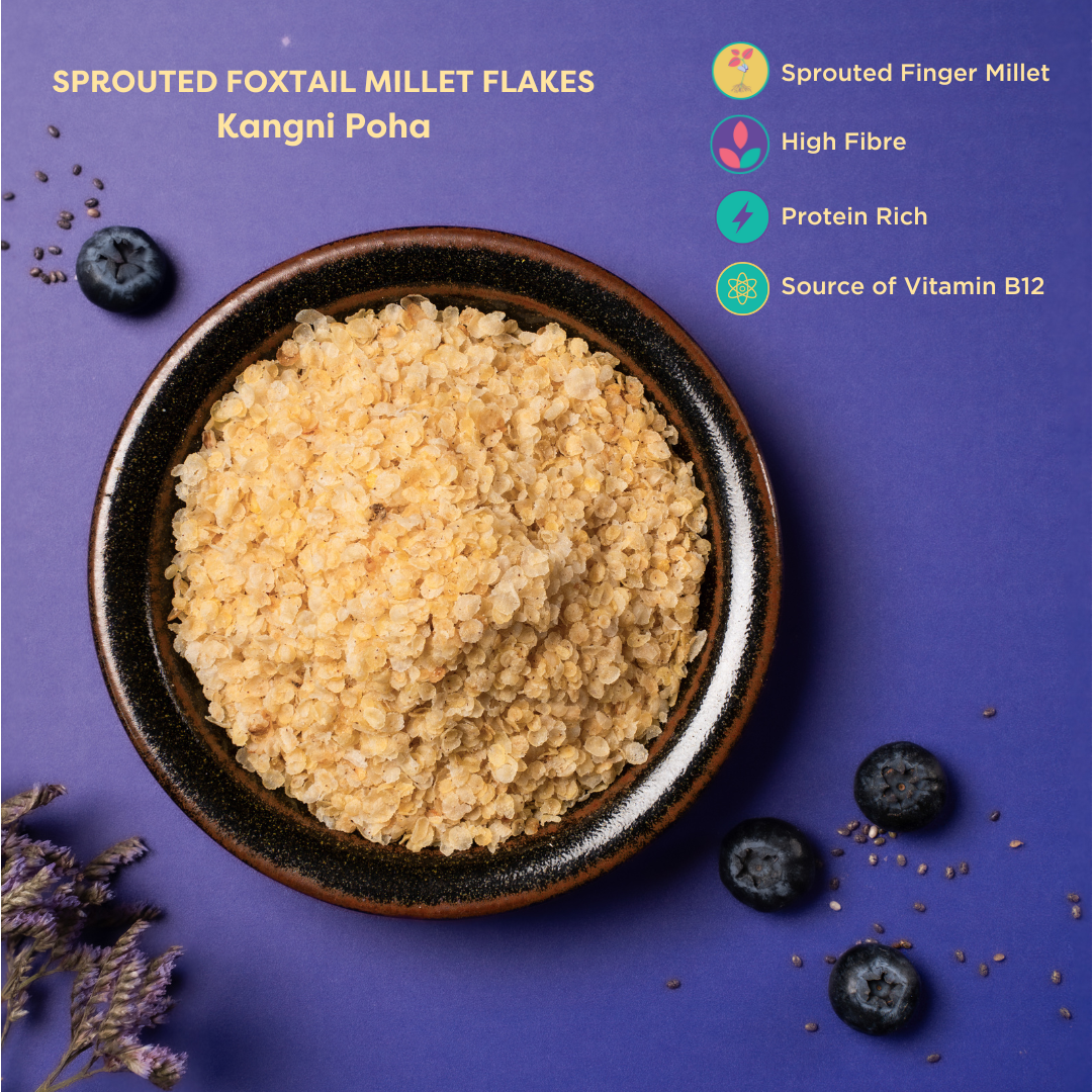 Kodo Foxtail Barnyard Millet Flakes Combo – Local Sparrow